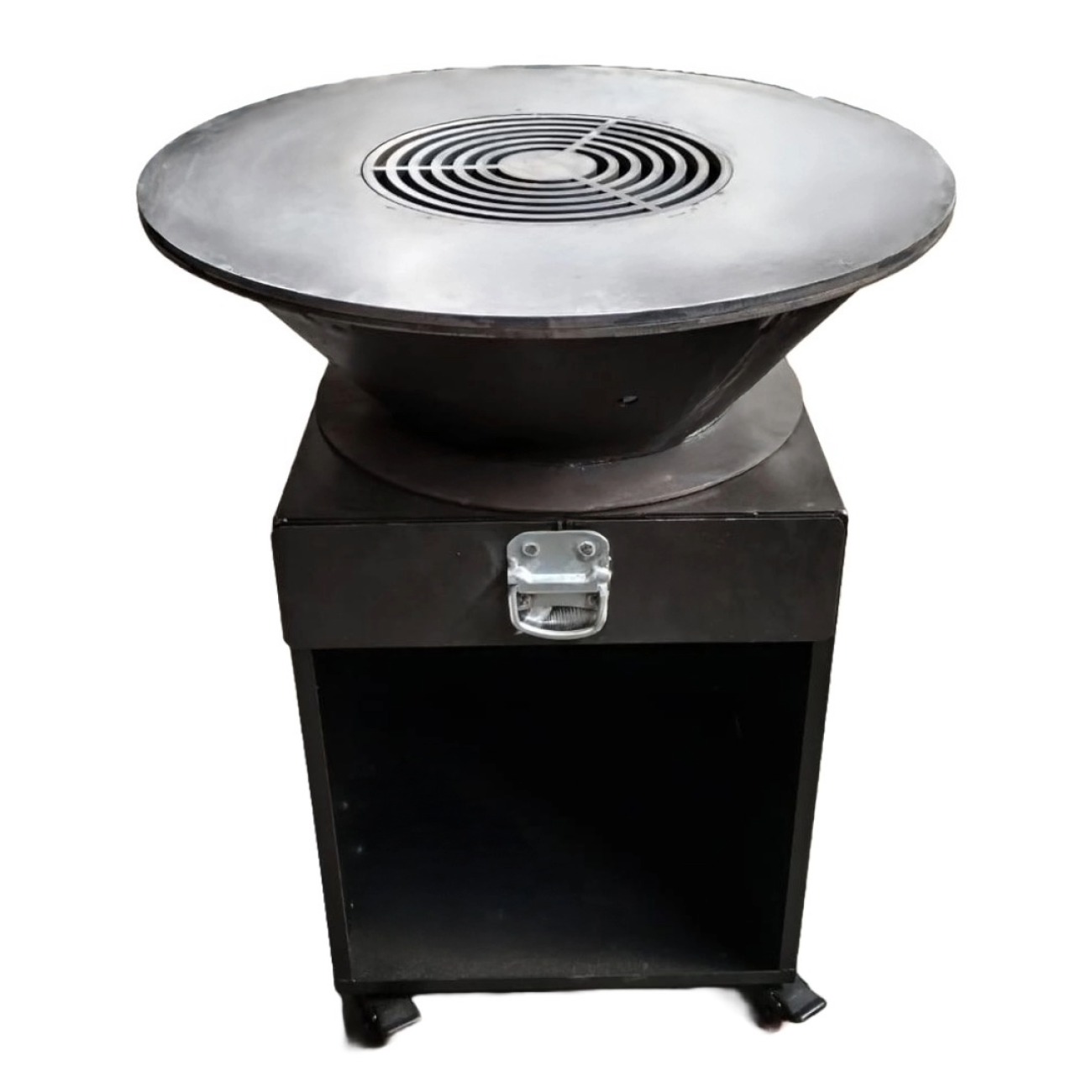 Gratar cu plita rotunda 95x60