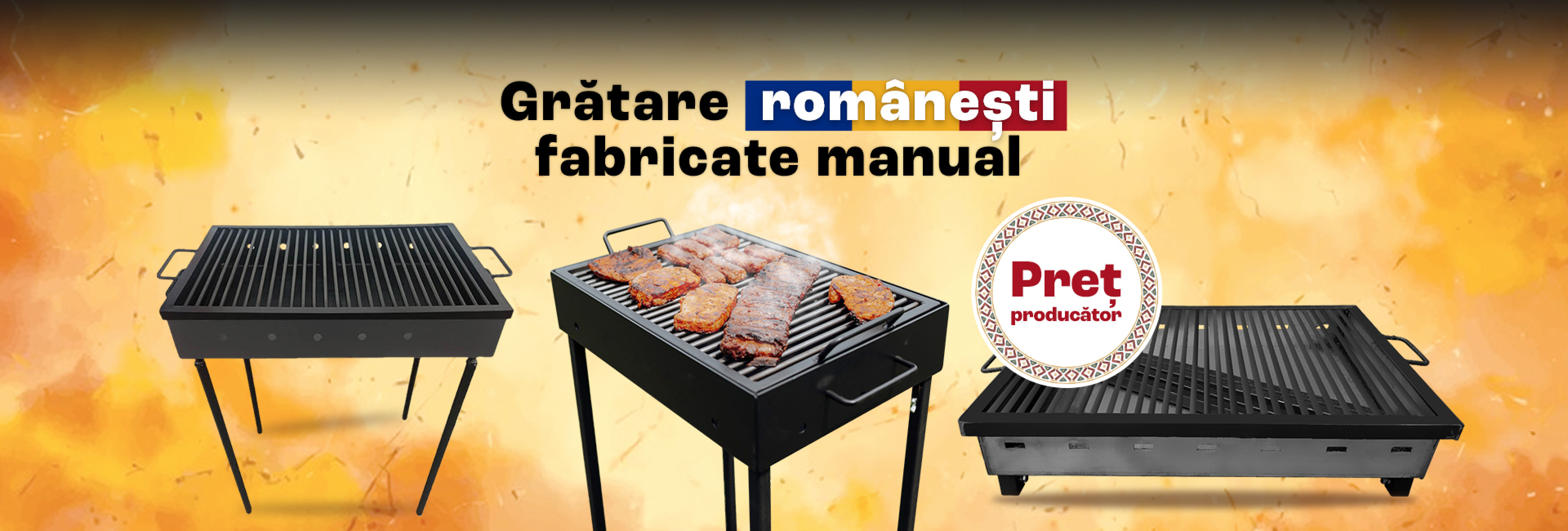 Gratare romanesti fabricate manual! Pret producator!